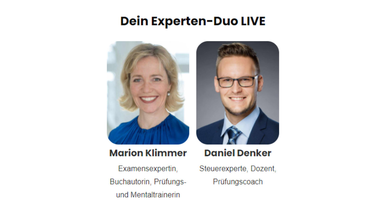 Mündliche Steuerberaterprüfung | Online Seminar